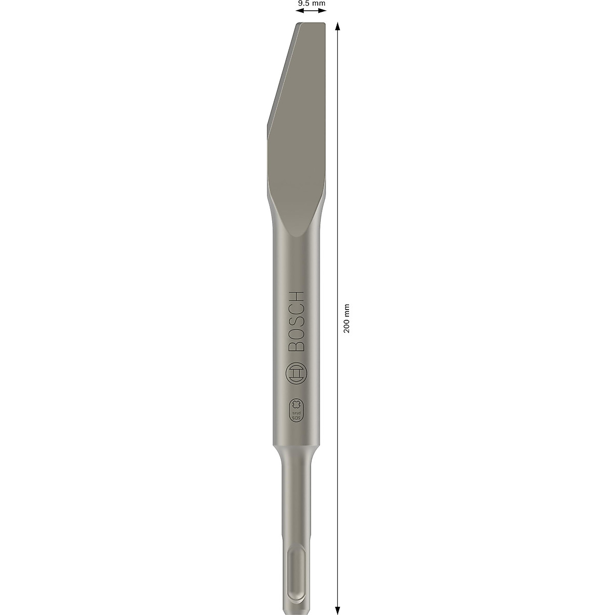 Bosch 2608690201 Mortar Chisel Sds-Plus 7.87inx9, 5mm