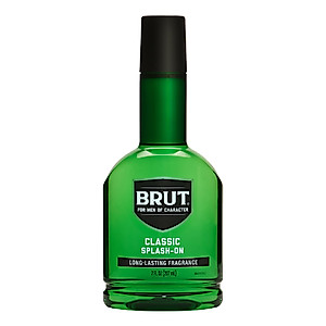 Brut Splash-On Original Fragrance - Bold, Masculine Cologne for Men - Long Lasting Mens Fragrance With Spicy Woods, Floral, and Citrus Notes - 7 oz