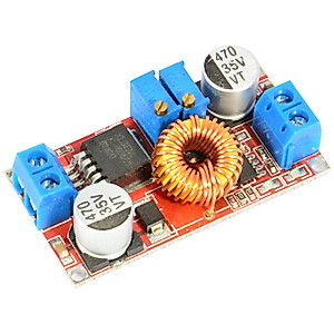 JacobsParts XL4015 5A DC Buck Step Down Voltage Converter Constant Current Adjustable Power Module (5-Pack)
