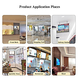 32 Inch Digital Signage Displays,LED Display Interactive Digital Advertising Player Wall Mounted, 2G-8G,With USB,SD Card Slot,For Exhibition Halls,Shopping Mall,32inches
