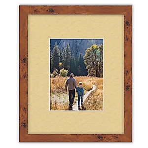 12x18 Mat Bevel Cut for 11x17 Photos - Acid Free Marzipan Beige Precut Matboard with Backing Board and Crystal Clear, Self Seal Photo Mat Bag - for Pictures, Photos, Framing - 4-ply Thickness