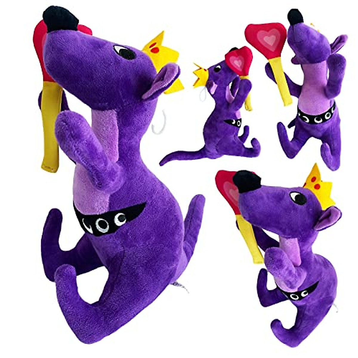 Ban Ban Plush Toy Garten of Banban Plush Cute Cartoon Toys Ban Ban Plush Toys for Fans Good Gift for Kids Boys and Girls (Purple-1)