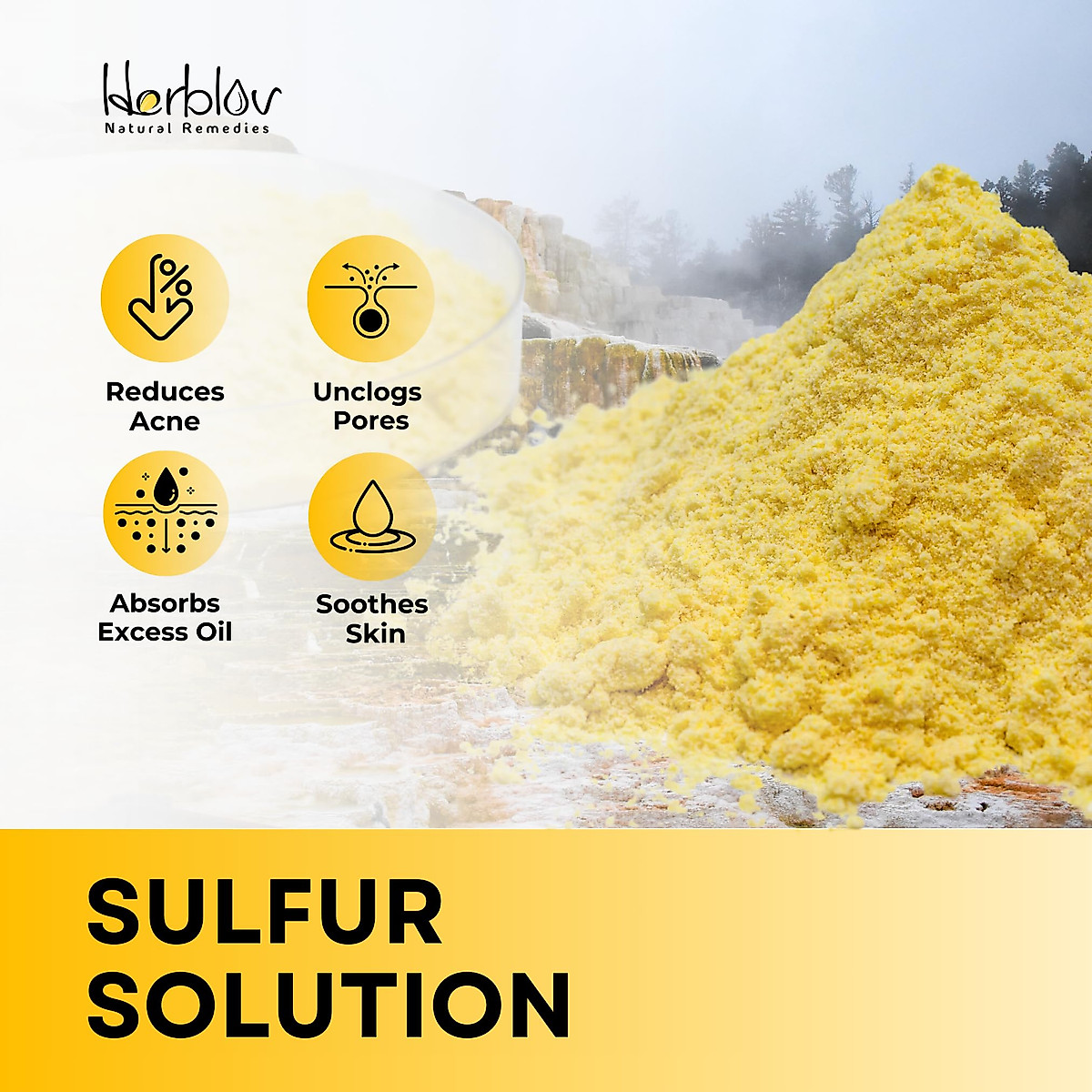 Cleansing 10% Sulfur Soap Bar for Face & Body – Natural Shine Control Facial Cleanser for Acne, Oily Skin – Made in USA Healing Skincare Wash with Lemongrass, Tea Tree Oil, Vitamin E, Coconut Milk