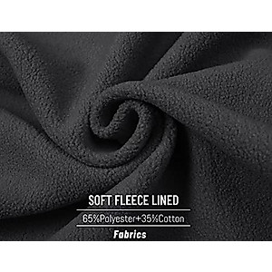 MAGCOMSEN Sudaderas De Hombre Black Sweatshirt Black Sweatshirts For Men Black Crew Neck Sweater Fleece Pullover Men Mens Crewneck Sweat Shirts