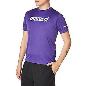 Marucci Youth Dugout Tee, Purple, Small