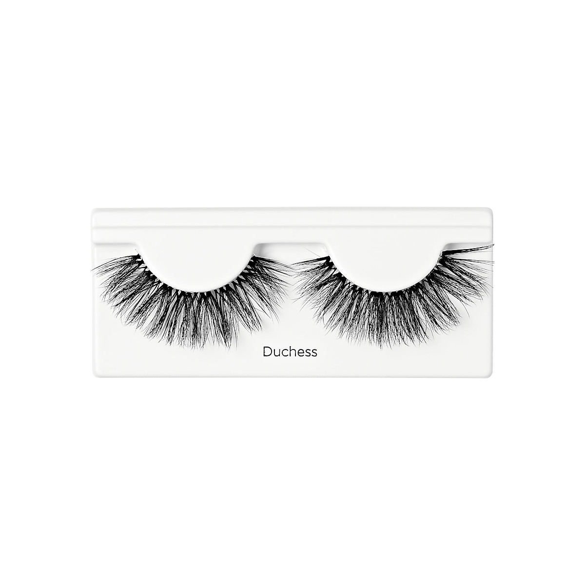 KISS Lash Couture The Muses Collection False Eyelashes, Duchess', 16 mm, Handmade, Refined Faux Silk, Contact Lens Friendly, Easy to Apply, Includes 1 Pair Reusable Strip Lashes