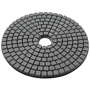 Konfor Diamond Polishing Pads Wet Buff 4 Inch 7-Step Hook And Loop for Sanding Stone Marble Granite