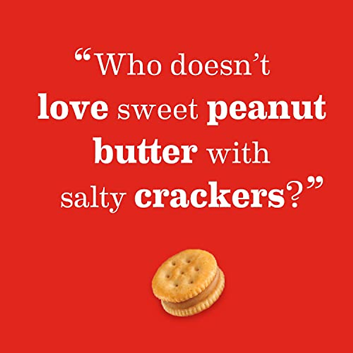 RITZ Bits Peanut Butter Cracker Sandwiches, Big Bag, 3 Ounce (Pack of 12)