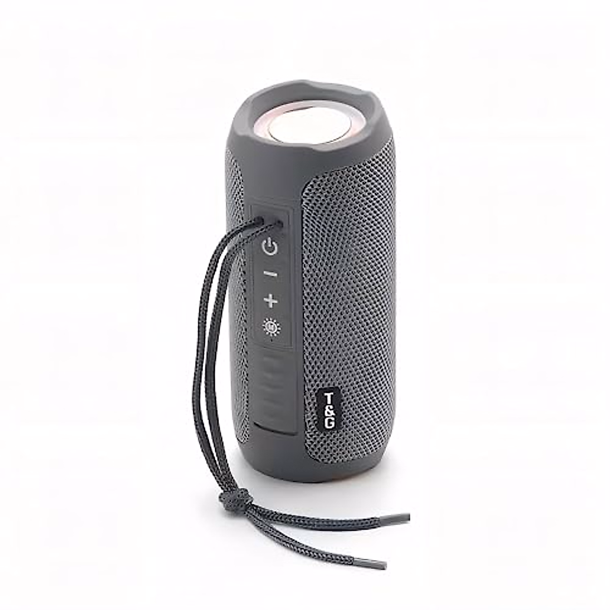 TGUCITESEN Portable Bluetooth Speaker Waterproof IPX4 Wireless Speaker，Good Bass, Shower, Kayak, Beach Accessories, Gifts for Men Women (Gray)