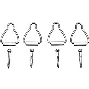 4 Set - Prime-Line PL 7768 Spline Channel Bail Latch with Screws (Pack of 4), Mill
