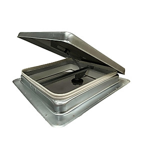 14" RV Roof Vent w/ Low Profile Metal Lid 75111-C