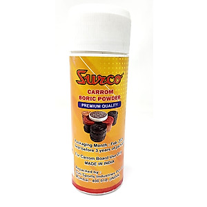 Surco Professional Carrom Board Powder for Carrom Board - 200 GMS