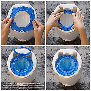 Diaper Pail Bag Adapter, Compatible with Diaper Genie