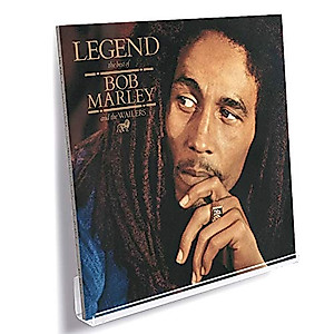 akrilex Vinyl Record Shelf Wall Mount - 8 Pack 12-inch Clear Acrylic Album Record Holder Display Rack - Art for the Records Collector