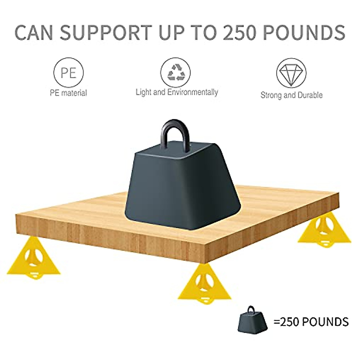 KATA 32pcs Pyramid Stands Painter's Painting Stands,Mini Cone Paint Stands for Canvas and Door Risers Support,Cabinet Paint Pouring