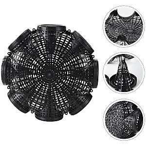 BESPORTBLE Yellow EEL and Shrimp Cage: Lobster Shrimp Cage Fishing Bait Case Shrimp Cast Net