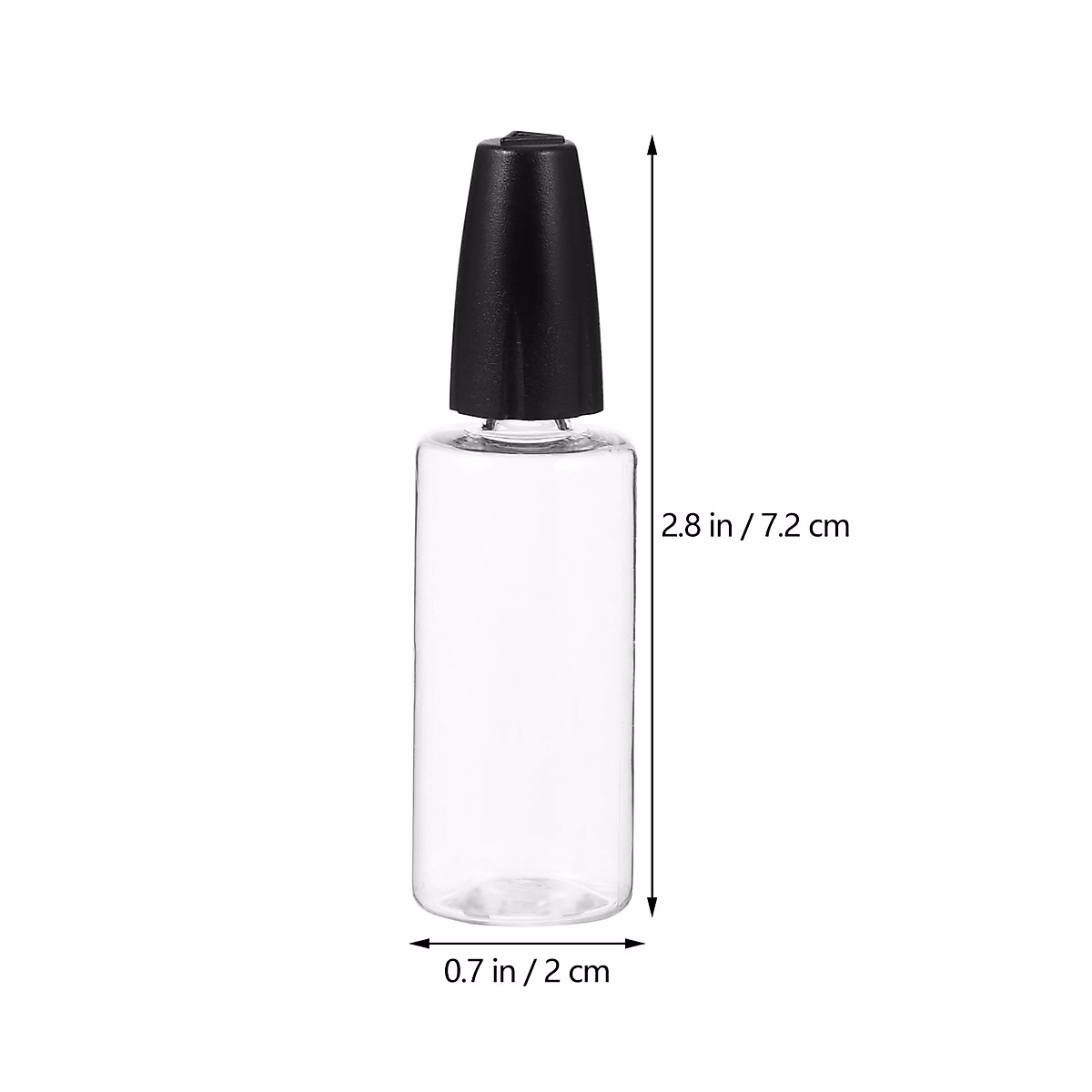 Scicalife 10pcs Needle Tip Glue Bottle Plastic Oil Bottle Steel Needle Dropper Bottles Precision Tip Applicator Bottles for DIY Quilling Craft Acrylic Painting