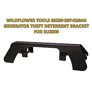 WILDFLOWER Tools 63230-Z07-010AH Generator Theft Deterrent Bracket for EU2000