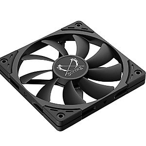 Scythe Kaze Flex II 120 Slim PWN Premium Slim PC Fan,120mm x 15mm, Fluid Dynamic Bearing, 4-Pin Connector (Kaze Flex II Slim, 1500RPM)