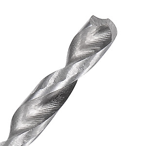 uxcell HSS(High Speed Steel) Straight Shank Jobber Twist Drill Bit 3mm Drill Diameter Extension 160mm Length for Hardened Metal Woodwork Plastic Aluminum Alloy 2 Pcs