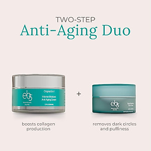 eb5 Daily Repair Eye Treatment | Under Eye Cream for Dark Circles and Puffiness | Anti-Aging Eye Cream with Peptides for Women and Men - 0.50oz