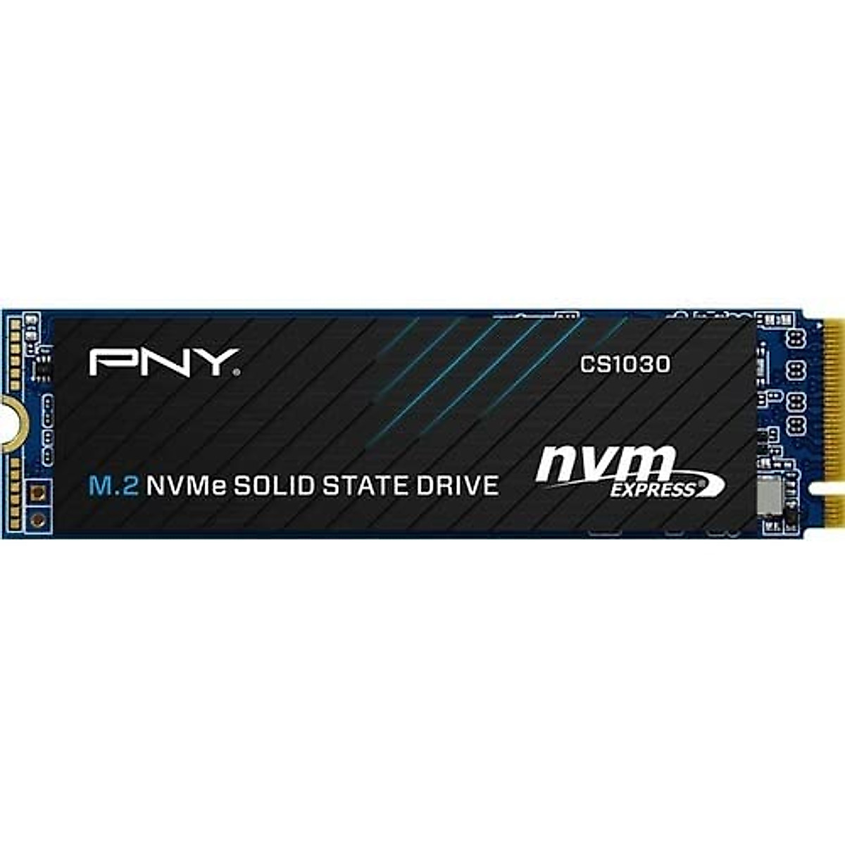 PNY CS1030 500 GB Solid State Drive - M.2 2280 Internal - PCI Express NVMe (PCI Express NVMe 3.0 x4) - Desktop PC, Notebook Device Supported - 2000 MB/s Maximum Read Transfer Rate (Renewed)