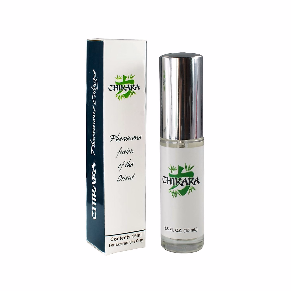 Love Scent Chikara Pheromone Cologne for Men, High Concentration Pheromone Spray, Mens Pheromones Cologne to Attract Women, Long Lasting Cologne Pheromones for Men (15 ML) - 1 Pack