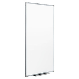 Mead Whiteboard, Dry Erase Board, 3' x 2', Silver Aluminum Frame (85356)