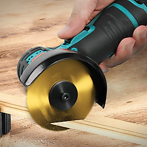 3 Inch Circular Saw Blade with 3/8 Inch Arbor, 100-Tooth HSS Saw Blade for Wood Plastic Metal Cutting (1 Pcs - Upgraded)