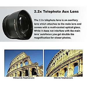 Canon EOS Rebel T7 DSLR Camera 24.1MP with EF-S 18-55mm Lens + A-Cell Accessory Bundle Includes: 2 Pack SanDisk 32GB Memory Card + Flash + Case + Much More (Renewed)