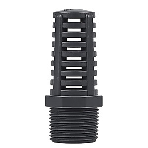 TOMEX 3/4 Inch Threaded Suction/Overflow Strainer, Screen Strainer 3/4 Inch (2 Pack)
