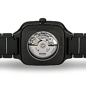 Rado True Square Swiss Automatic Watch, Black