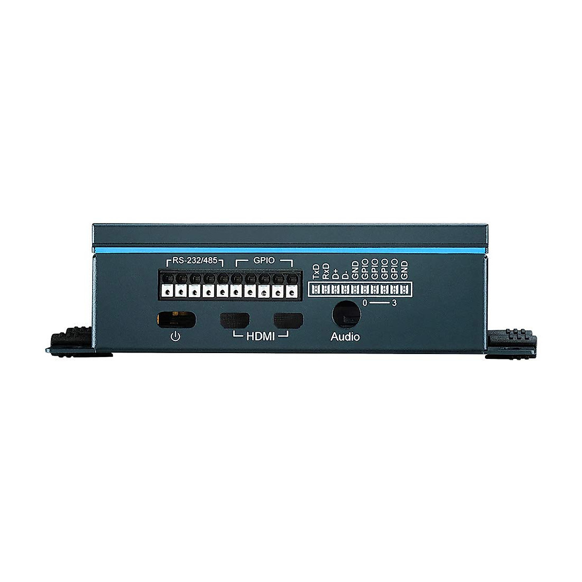 Raspberry Pi Gateway Kit with 1 RS232/485, 4 GPIO, 8G SD, UNO-220-P4N1AE