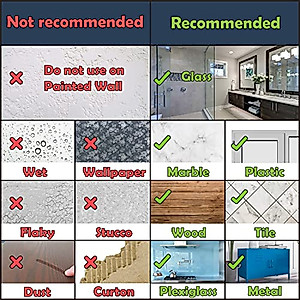 GLUIT Large Adhesive Hooks 12 Pack and Double Sided Tape Heavy Duty 2 Rolls 20 FT