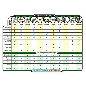 Wagner&#039;s 62012 Southern Regional Blend Wild Bird Food, 20-Pound Bag