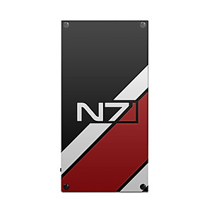 Head Case Designs Officially Licensed EA Bioware Mass Effect N7 Logo Stripes Graphics Vinyl Sticker Gaming Skin Decal Cover Compatible With Xbox Series X Console and Controller Bundle