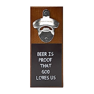 Fathers Gifts Bottle Opener Wall Mounted Magnetic from Daughter Stainless Steel Beer Bottle Opener,Gifts for Men Cool Gadgets Birthday Gifts for Dad Friends