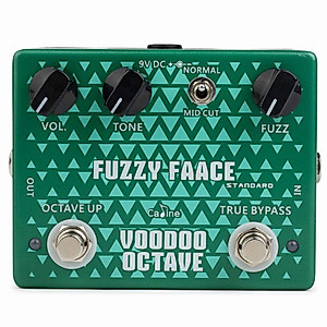 Caline CP-53 Fuzzy Face Voodoo Octave Guitar Effect Pedal