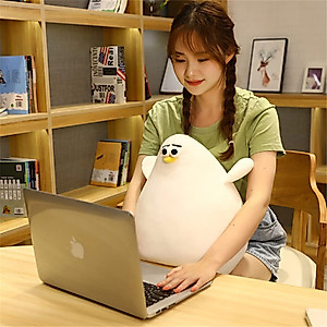 26/40cm Simulation Mother Hen Doll, Funny Fat Chicken Plush Toys, Cute Cartoon Chicken Pillow, Creative Gift (40.cm)