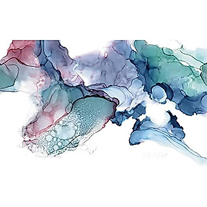 Tervis Made in USA Double Walled Inkreel - Crystal Nature Collection Insulated Tumbler Cup Keeps Drinks Cold & Hot, 16oz 4pk, Assorted