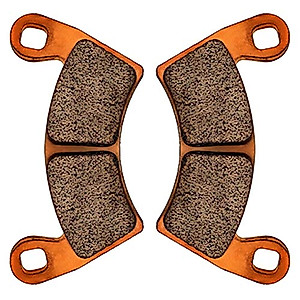 Zinger Brake Pads for Polaris General 1000 EPS 2016-2020,General 4 1000 EPS 17-20,General 1000 Deluxe EPS 16-19,19-20 Ranger XP 1000/Ranger Crew XP 1000,4 Set Front and Rear Sintered Copper Brake Pads
