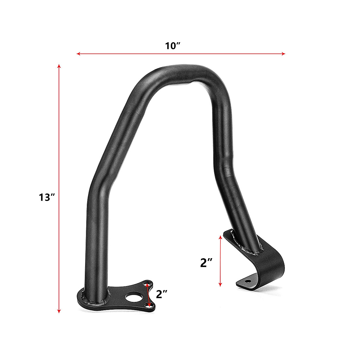 XJMOTO Black Engine Guard Frame Crash Bar Protection Highway Crash Bar Kit Compatible with 2015-2024 Indian Scout/ Scout Sixty/ Scout Bobber