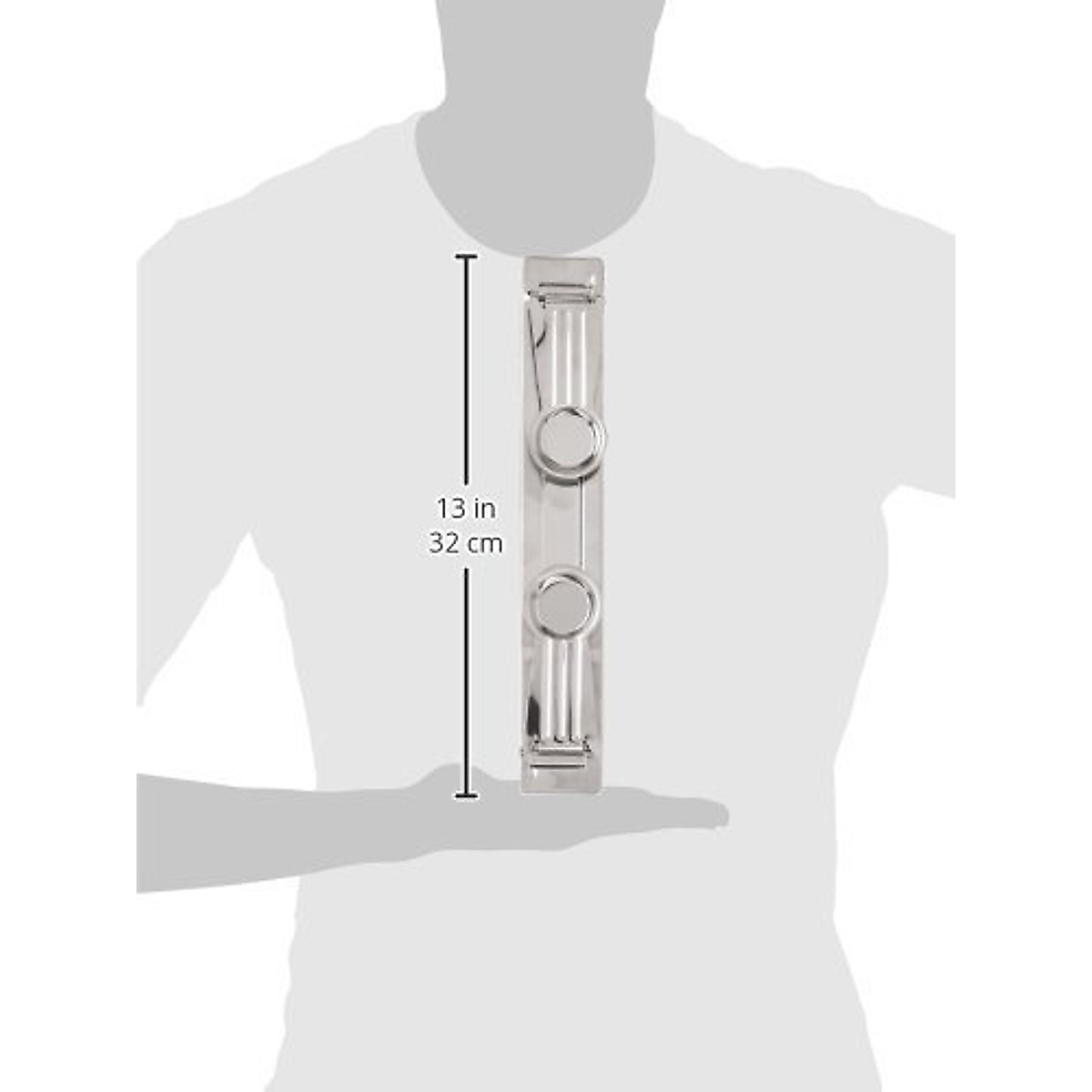 Fox Run Under Counter/Wall Mount Paper Towel Holder, Stainless Steel