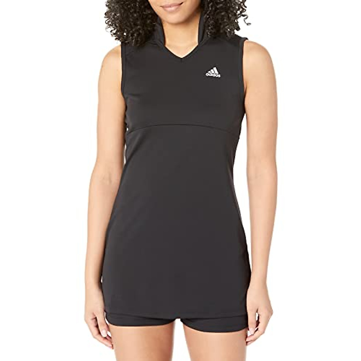 adidas Women's Golf Dress, Black/White, Large