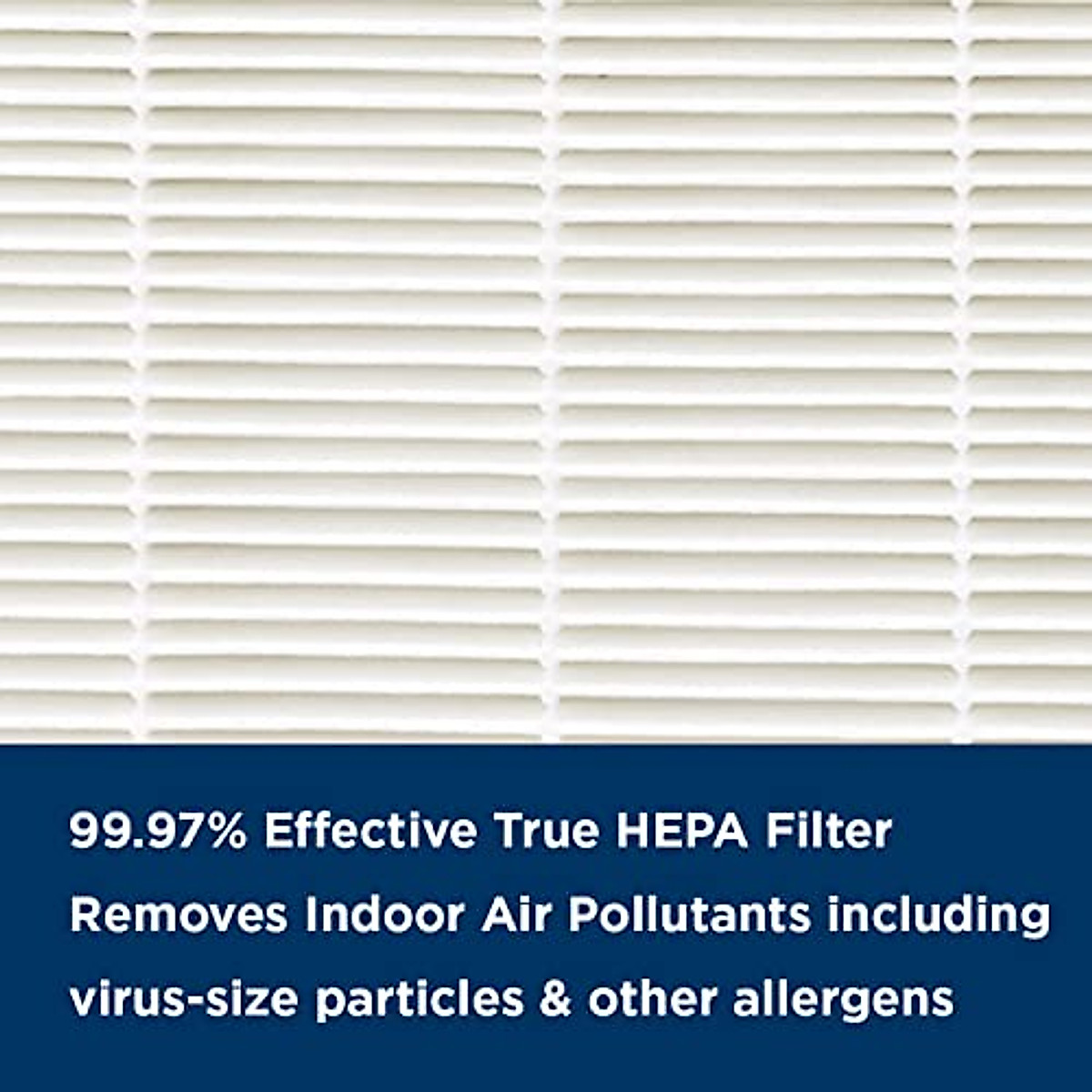 AprilAire RF09550A Allergy True HEPA Air Purifier Replacement Filter for AprilAire Room Air Purifier Model 9550, Captures Allergens & Odors, Ozone
