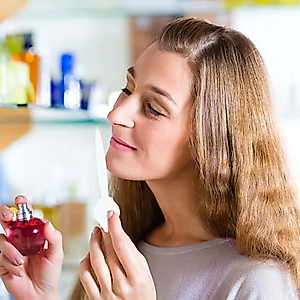 Honbay 100PCS Key Shaped Disposable Perfume Test Strips Fashion Style Essential Oils Paper Test Strips Smelling Test Paper White Testing Strips Aromatherapy Fragrance Tester Strips