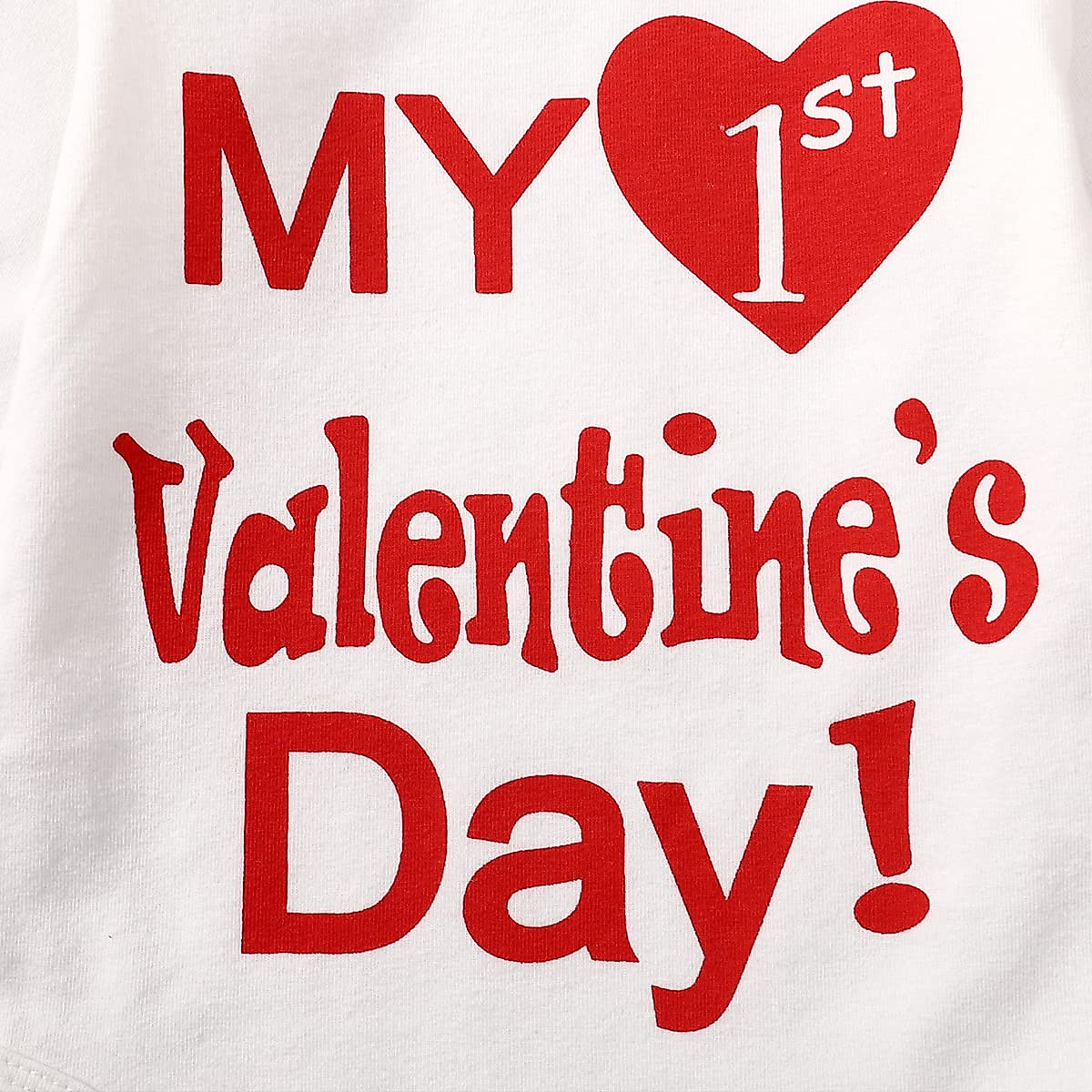 Detigee Baby Boy Cute Festival Outfit Infant Long Sleeve Romper with Hat (Red,6-12 Months)