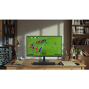 SAMSUNG 32-inch M5 Smart Monitor with Mobile Connectivity, FHD, Remote Access, Office 365 (LS32AM500NNXZA), Black (Renewed)