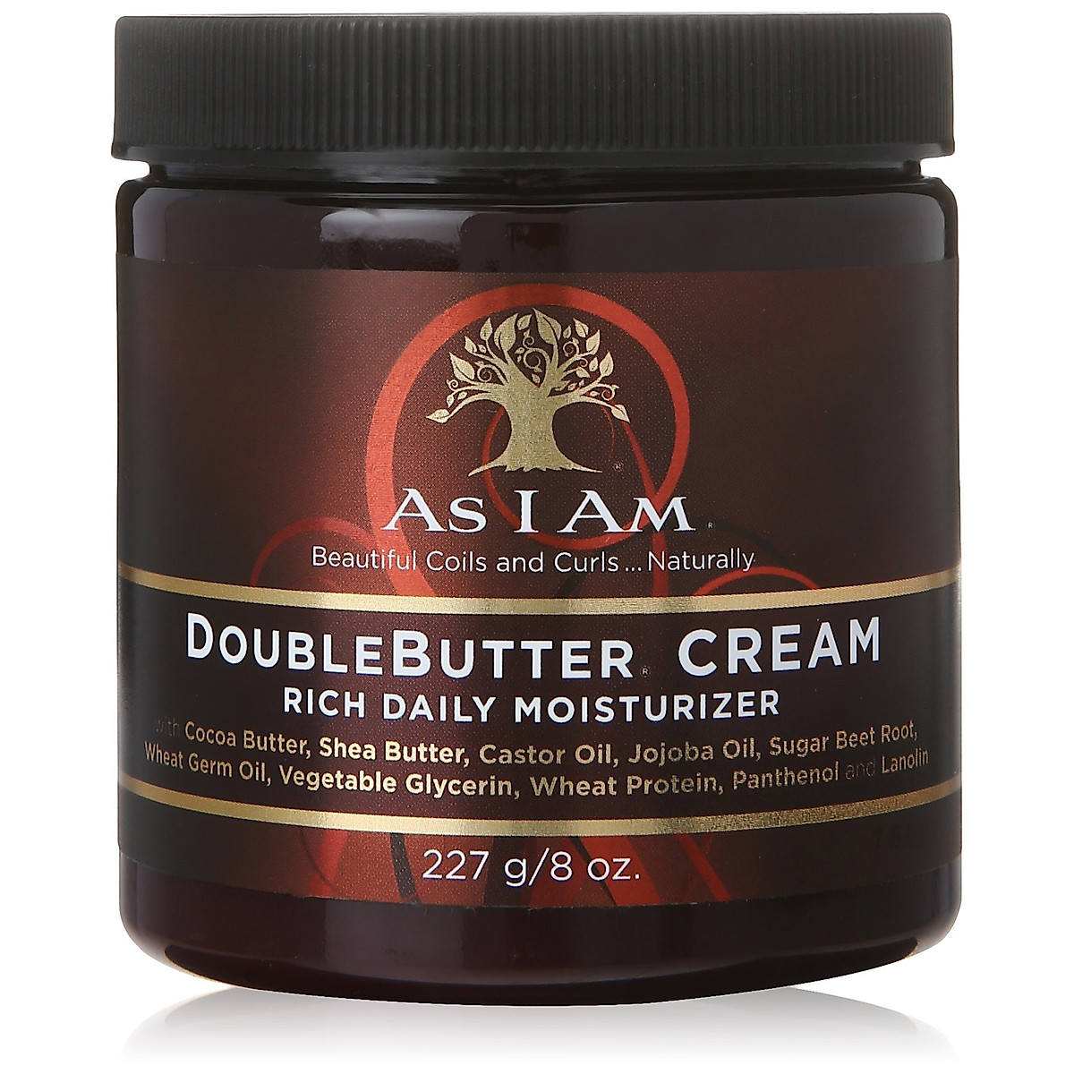 As I Am Double Butter Rich Daily Moisturizer, 8 Ounce