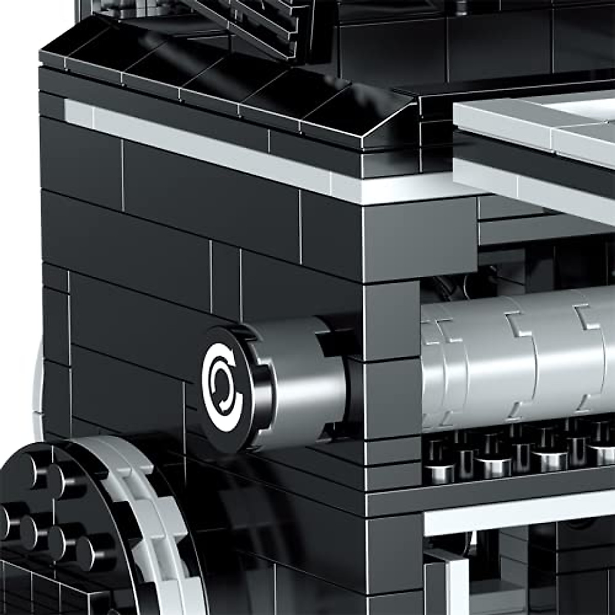 NC Uvini Building Blocks Camera, DIY STEM Toys, Building Construction Brick Set Best Gift for Adult, Teens, Collectible Model Digital Camera to Build 622pcs